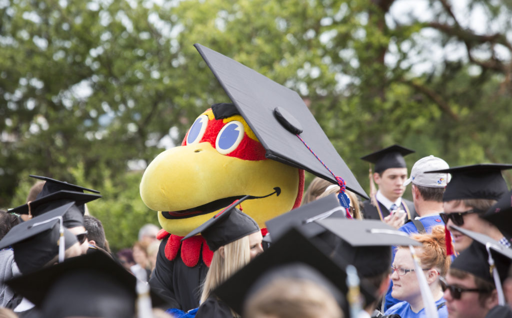 Scale measures how students identify with school mascots; Jayhawk ...
